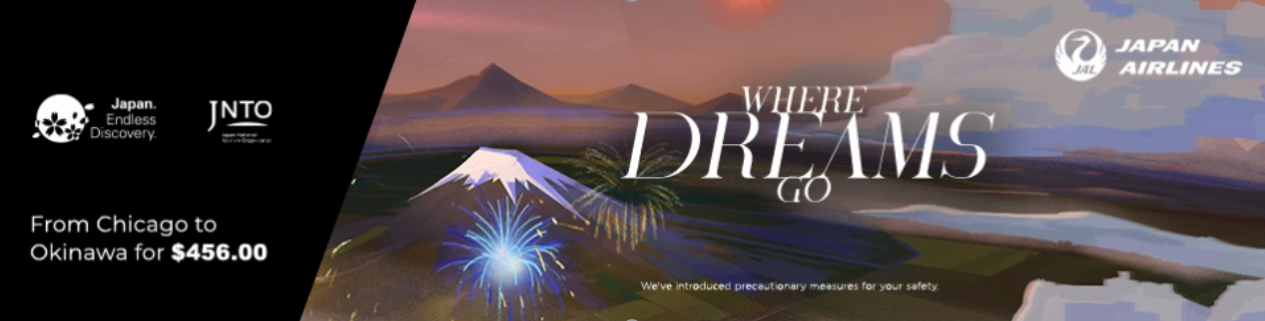 Japan Airlines Welcomes International Travelers Back to Japan with Where Dreams Go Animated ...